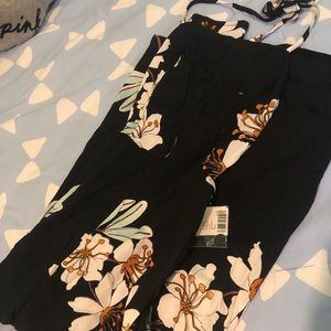 Urban Outfitters | Pants & Jumpsuits | Nwt Kimchi Blue Floral Backless ...